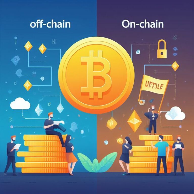Difference Between Off-Chain And On-Chain In Crypto - Web3 Universe